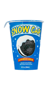 Helados del Sol Snow Cap and Cookies & Cream Cup - Arya Icecream