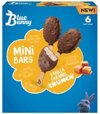 Vanilla Caramel Crunch Mini Bars - Arya Icecream
